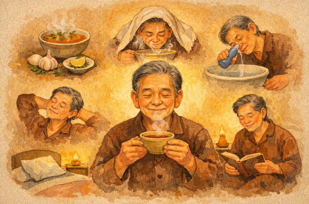 6 Thói Quen Buổi Tối Giúp Giảm Nghẹt Xoang Về Đêm Hiệu Quả Theo Đông Y